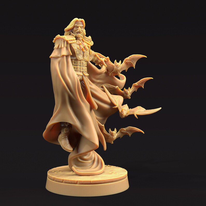Vampire Male Dnd Mini Dungeon Classics Undead | the Dragon Trappers ...