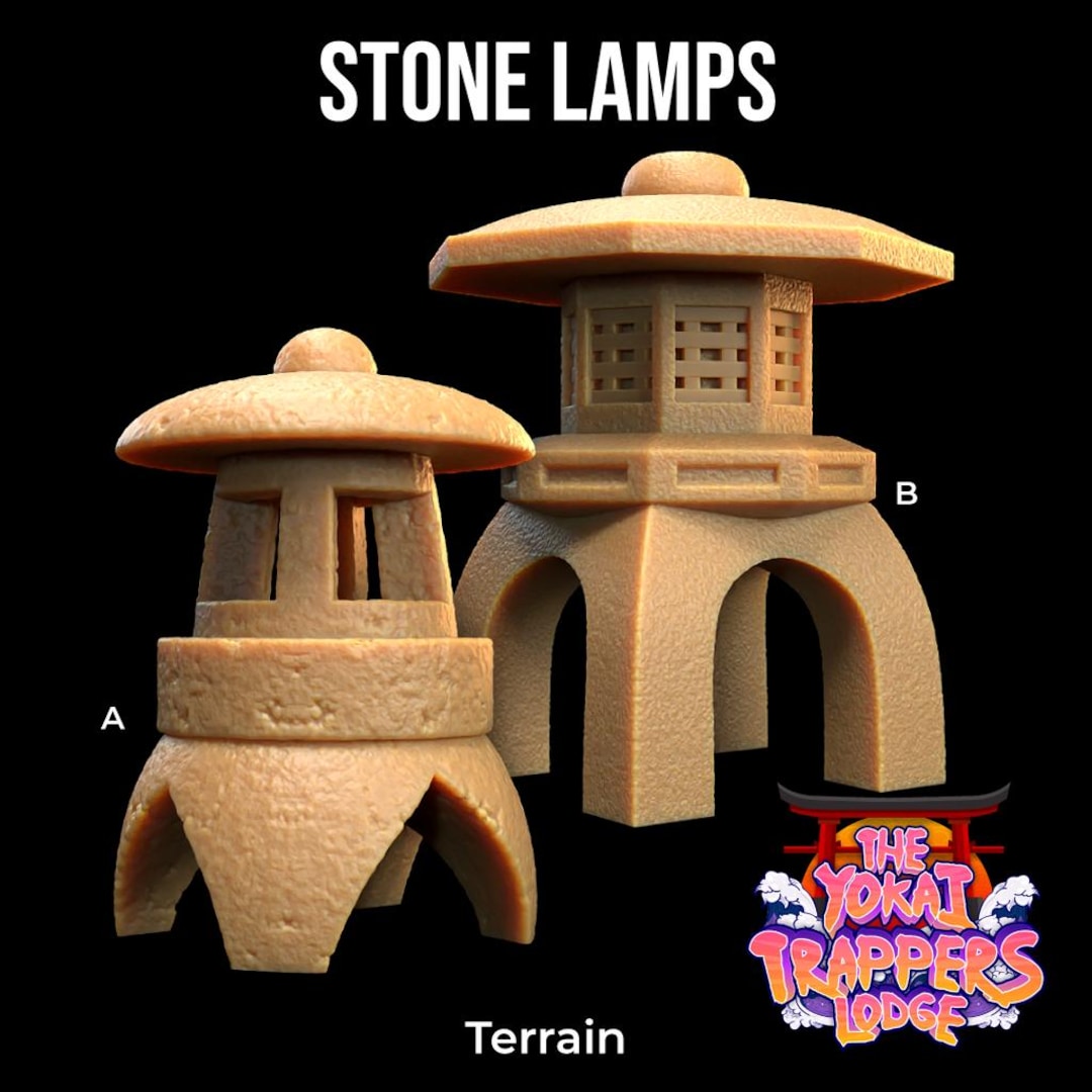 Stone Lamp Terrain Prop Yokai Lodge Japanese | the Dragon Trappers ...