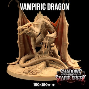 Vampiric Dragon Vampire Silver Creek | the Dragon Trappers Lodge | 32mm ...