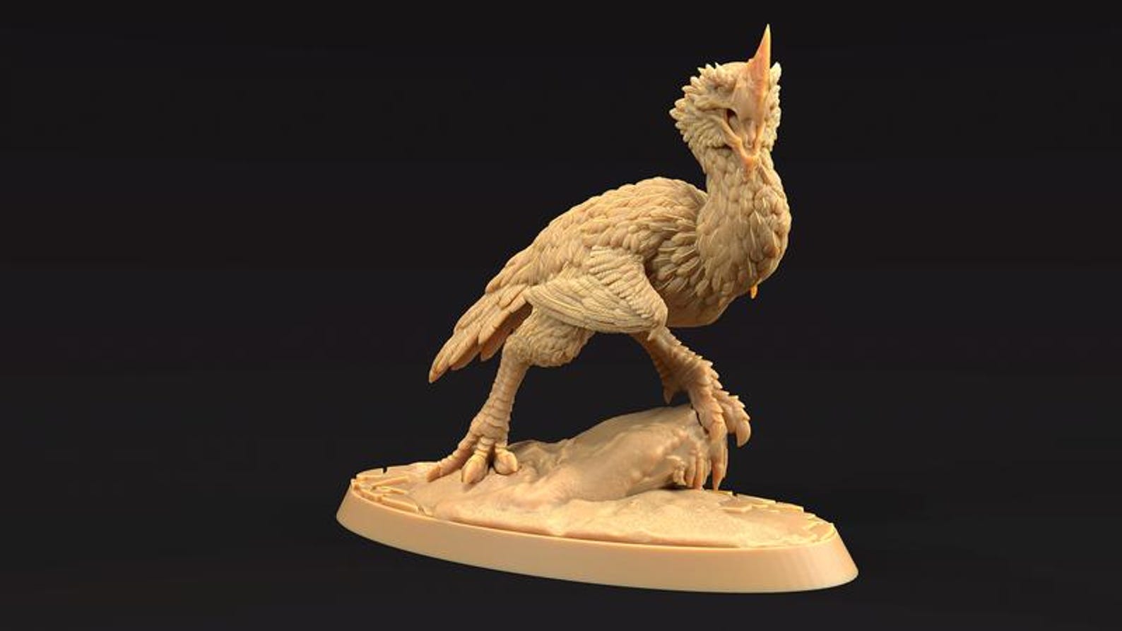 Axe Beak Prehistoric Bird Dnd Mini for Dungeons and Dragons Miniature ...