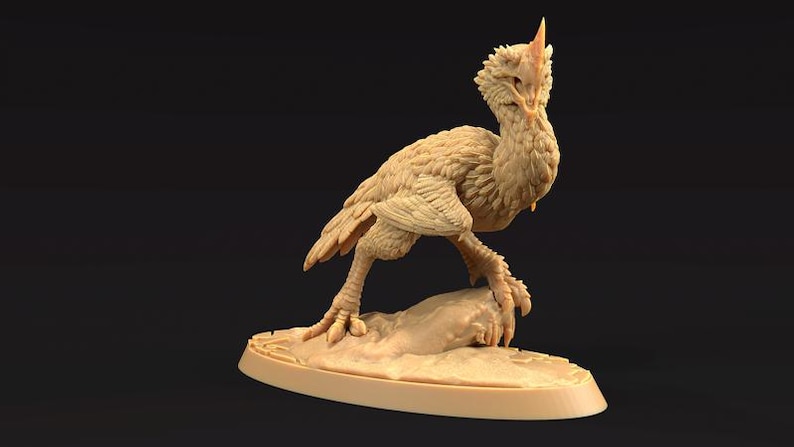 Axe Beak Prehistoric Bird Dnd Mini for Dungeons and Dragons Miniature ...