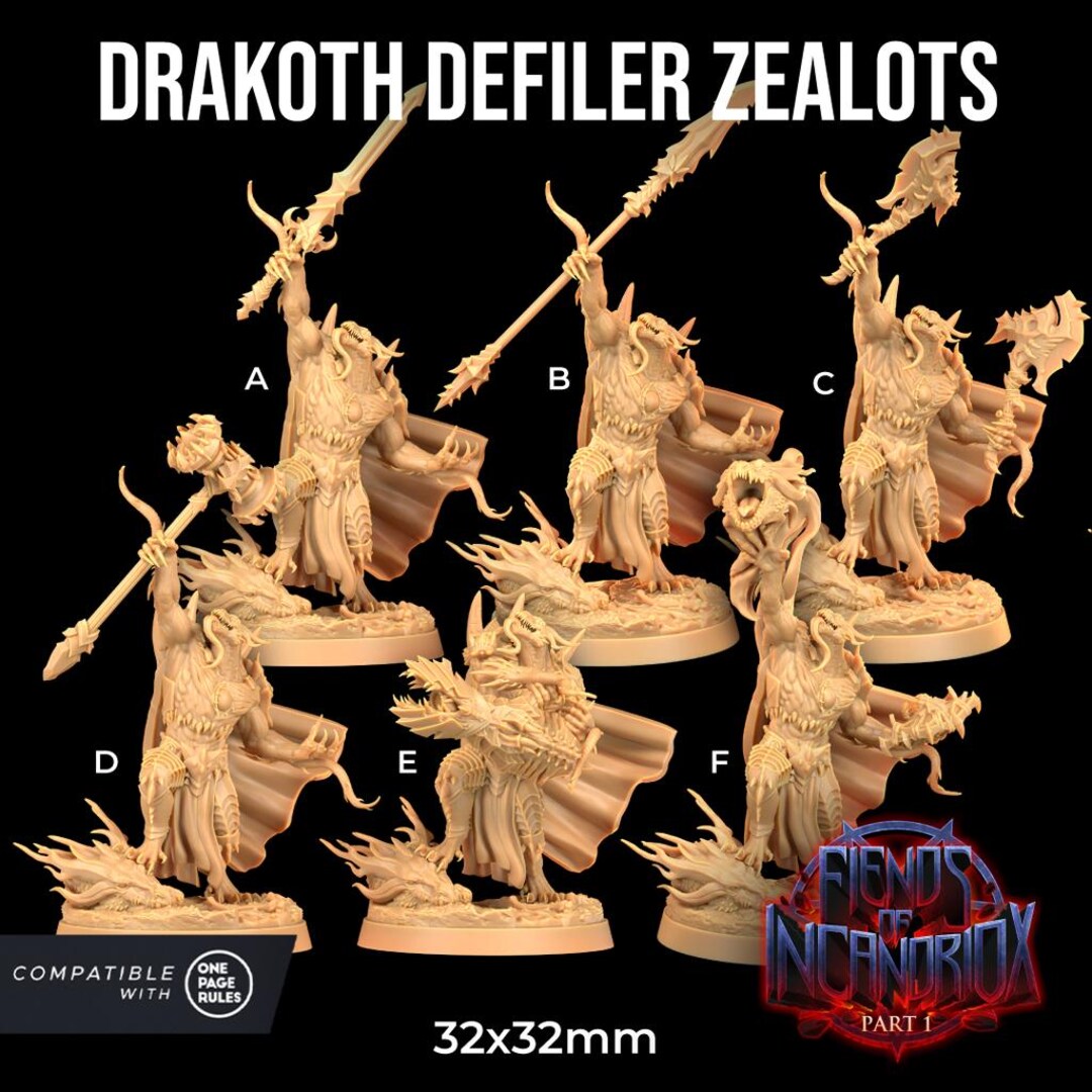 Drakoth Defiler Infernal Zealots Incandriox | the Dragon Trappers Lodge ...