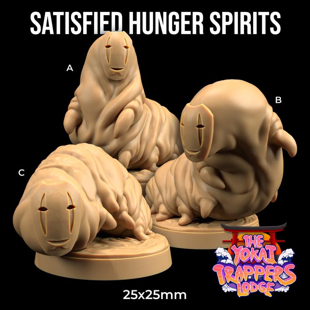 Satisfied Hunger Spirit Yokai Lodge Japanese | the Dragon Trappers ...