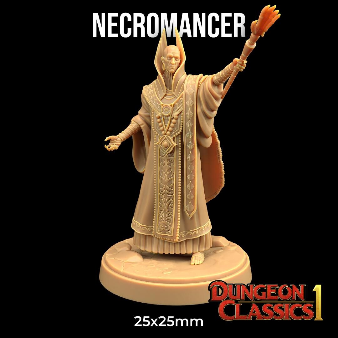 Necromancer Mini Dungeon Classics NPC | the Dragon Trappers Lodge ...