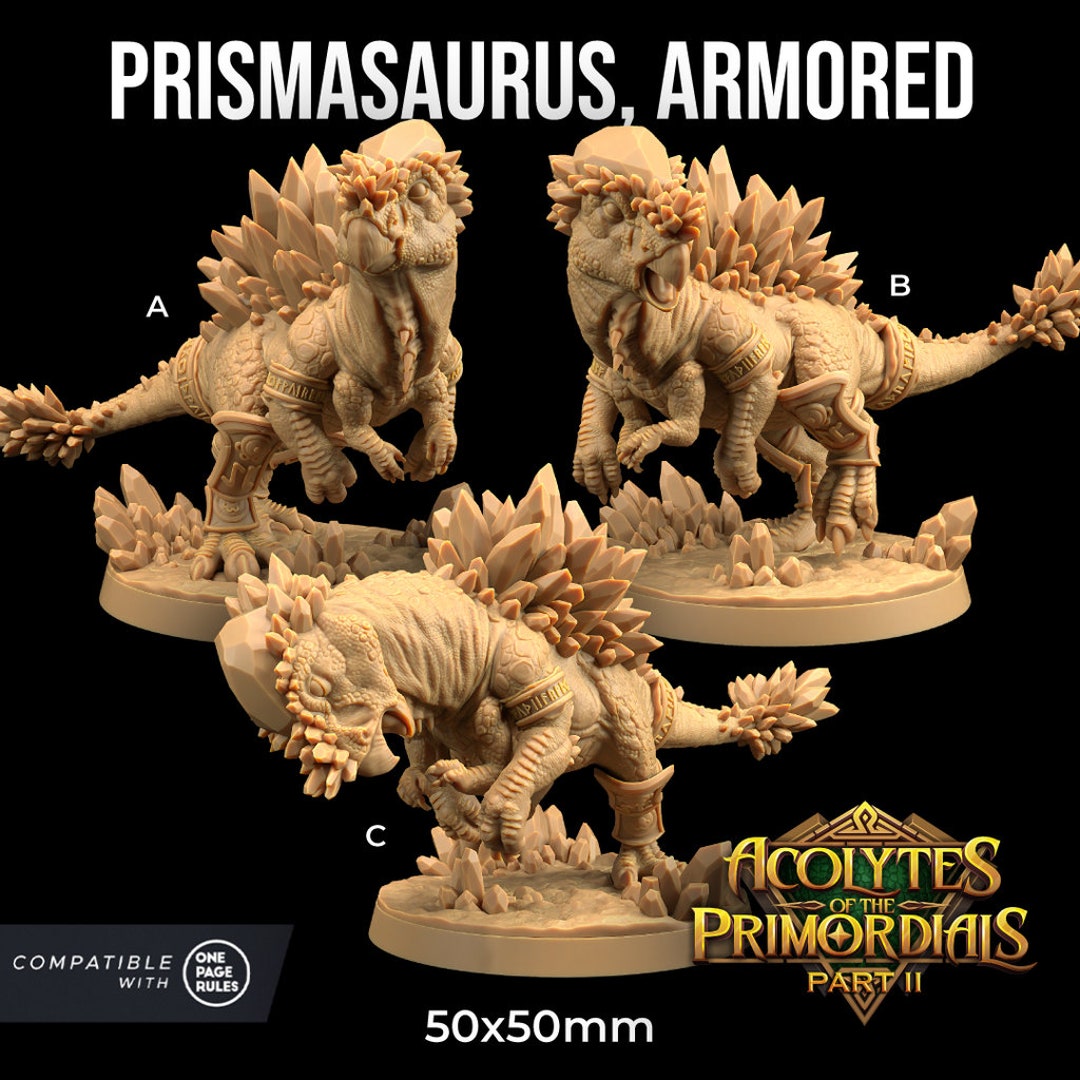 Prismasaurus Armored Head Dinosaur Dino | the Dragon Trappers Lodge ...