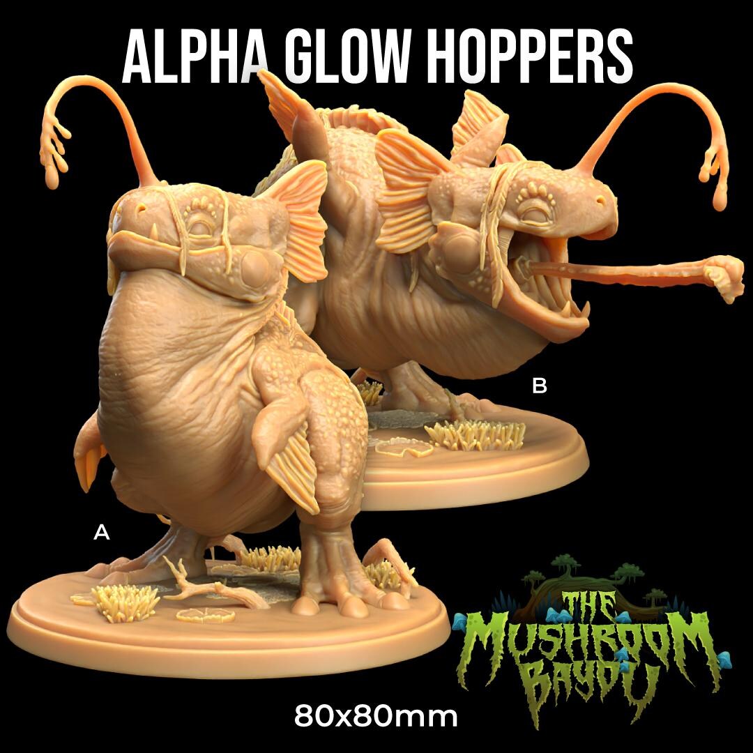 Alpha Glow Hopper Fungus Mushroom Bayou Swamp | the Dragon Trappers ...