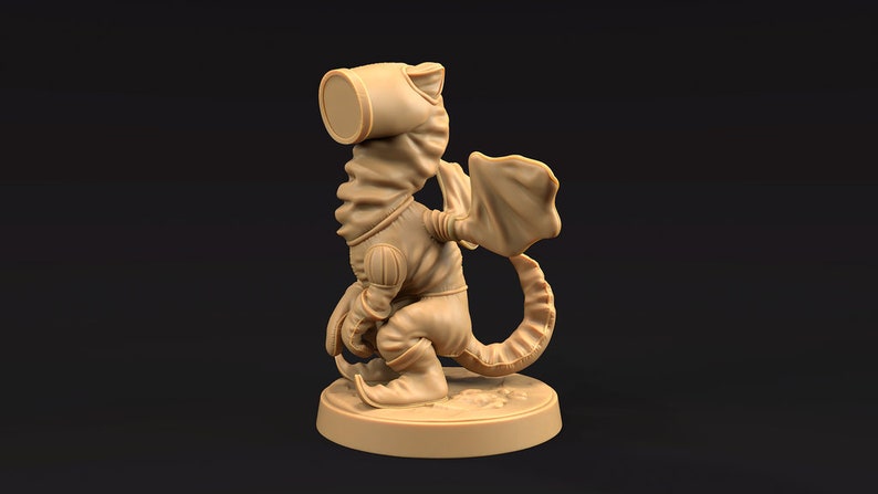 Hazmat Ferret Drake Suit Cute | the Dragon Trappers Lodge | 32mm Scale ...