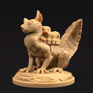 Sand Bounder Saddle Mount Cute Gecko the Dragon Trappers Lodge 32mm ...