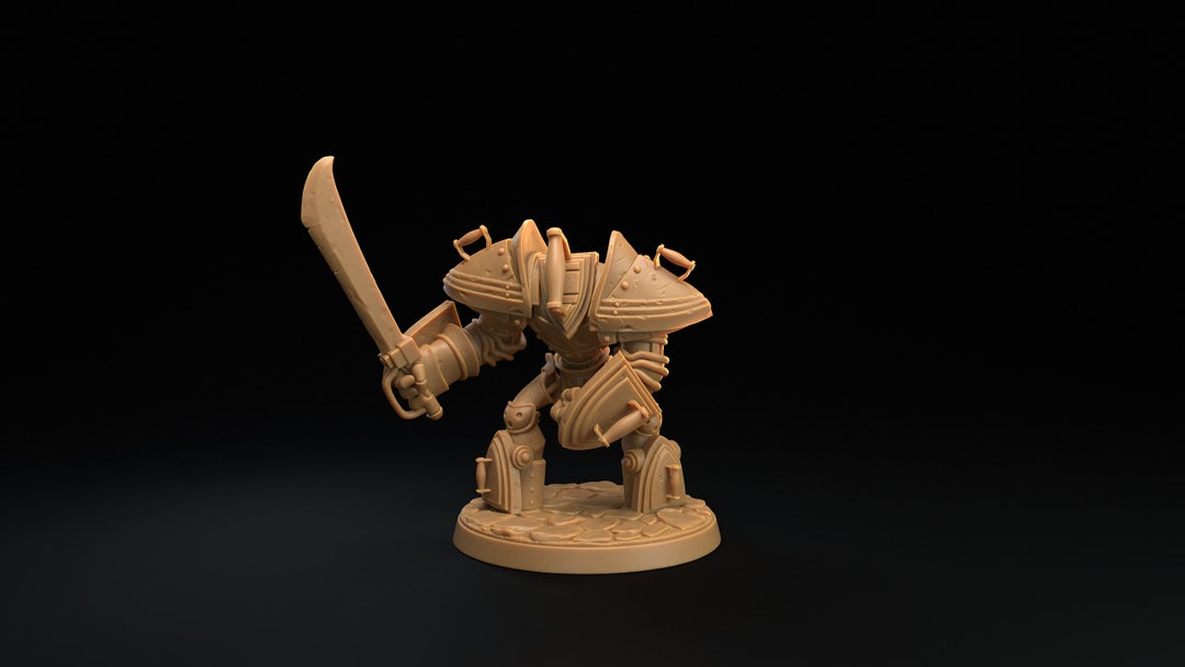 Iron Golem Metal Clockwork Steampunk | the Dragon Trappers Lodge | 32mm ...