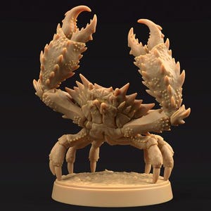 Giant Crab Dnd Mini Classic Dungeons and Dragons Miniature TTRPG Dragon ...