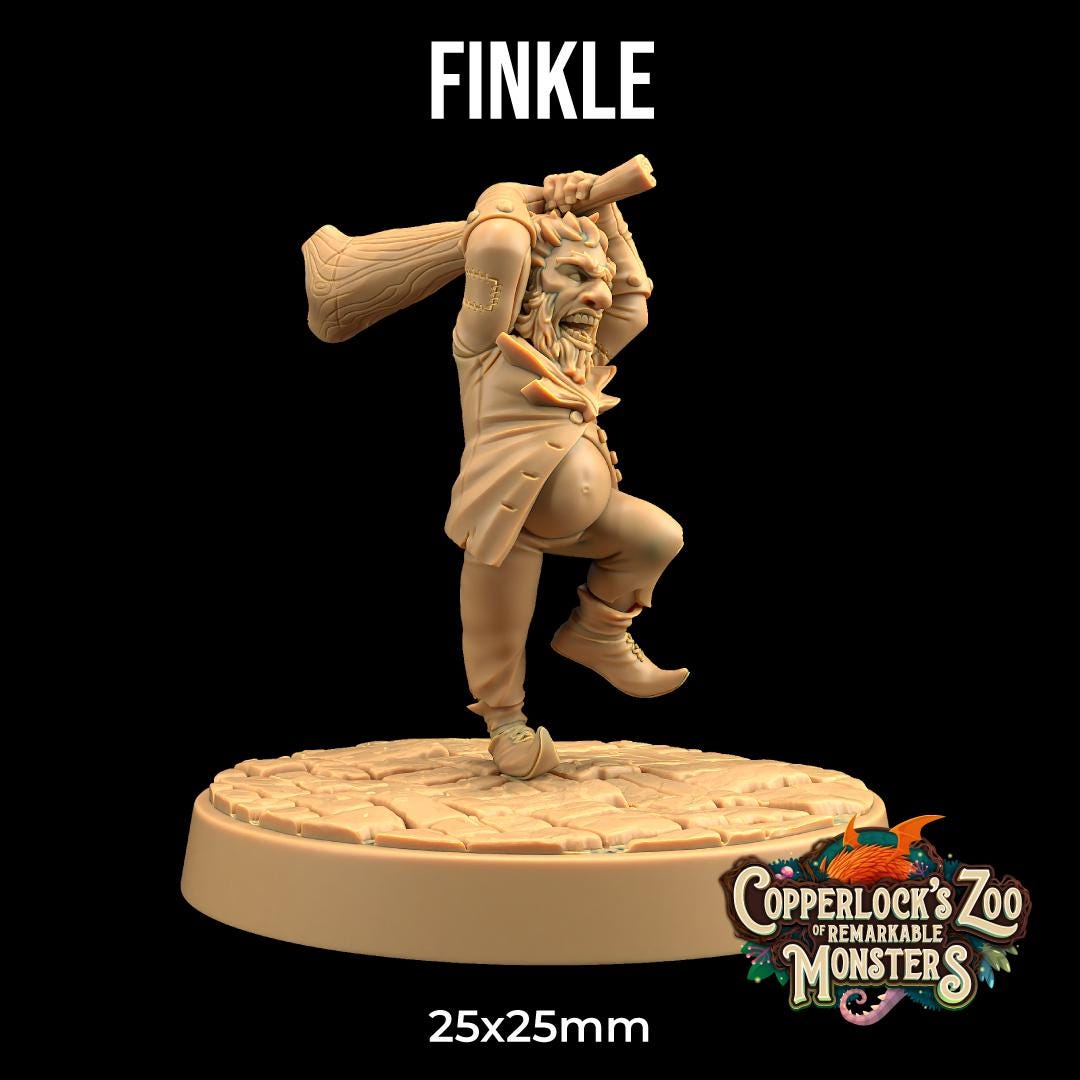 Finkle Gnome Halfling Dwarf Club Staff | the Dragon Trappers Lodge ...