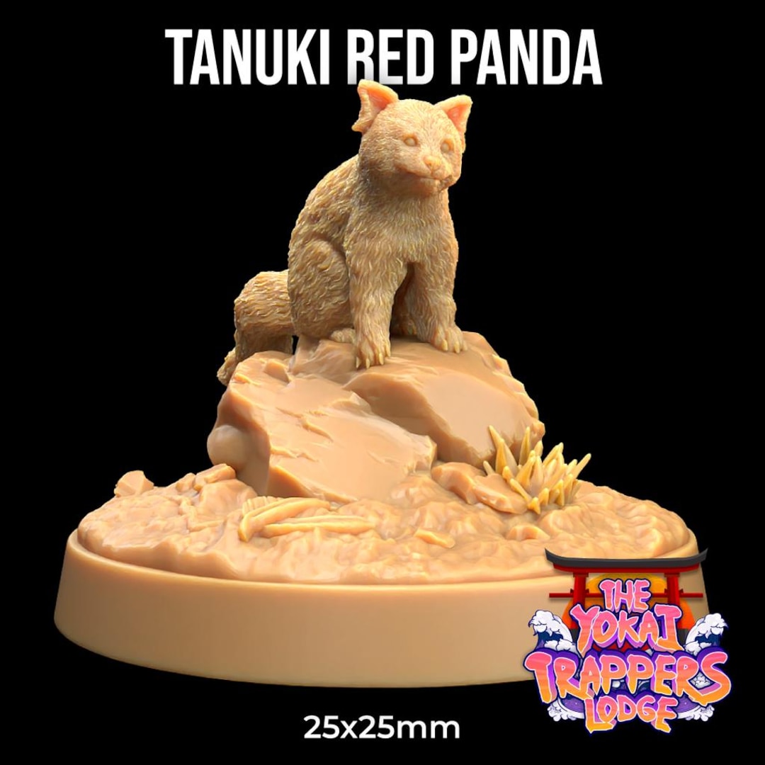 Tanuki Red Panda Yokai Lodge Japanese Asian | the Dragon Trappers Lodge ...