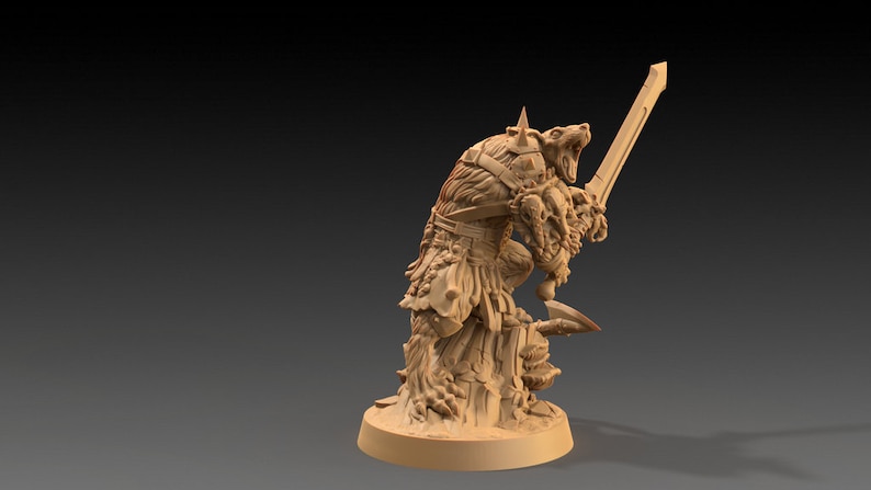 Skarn il Signore dei Ratti, creature dei boschi / The Dragon Trappers ...