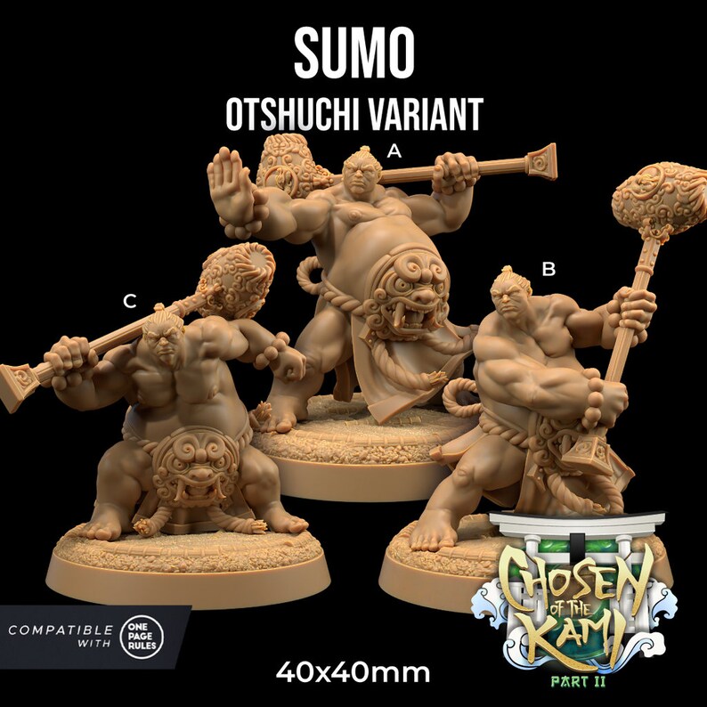Sumo Dual Ono Kanabo Otsuchi Chosen Kami | the Dragon Trappers Lodge ...