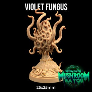 Violet Fungus Spore Plant Swamp Mushroom Bayou | the Dragon Trappers ...
