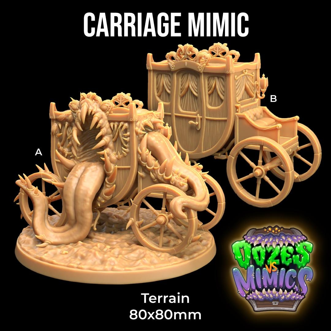 Carriage Mimic Terrain Oozes Vs Mimics | the Dragon Trappers Lodge ...