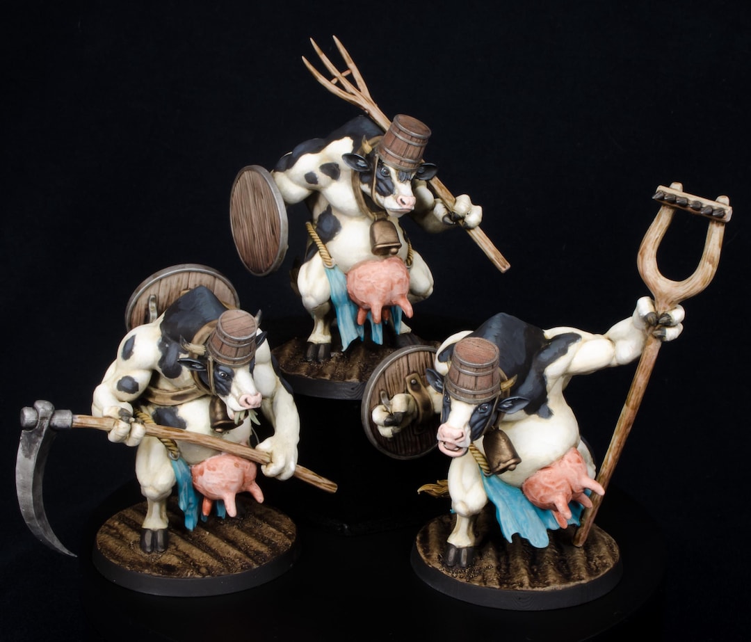 Dairy Minotaur Cow Revenge of the Farmomancer | the Dragon Trappers ...