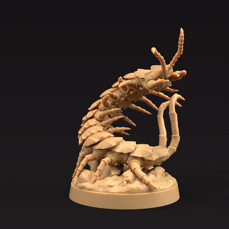 Giant Centipedes DND Mini Dungeon Classics | the Dragon Trappers Lodge ...