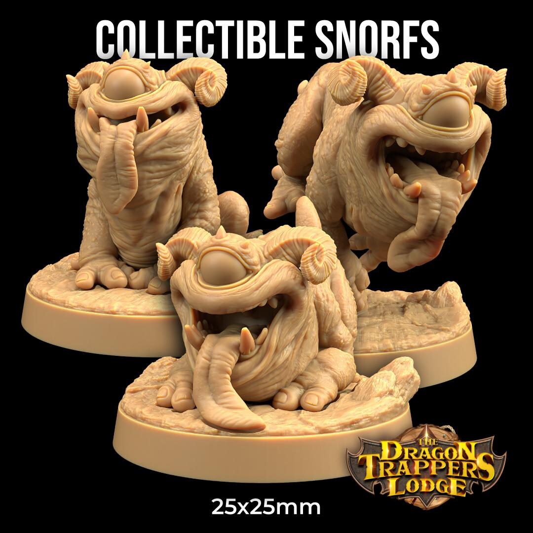 Collectible Snorf Cute Adorable Monster Mini | the Dragon Trappers ...