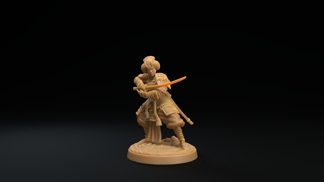 Oni Women Geisha Samurai Ronin | the Dragon Trappers Lodge | 32mm Scale ...