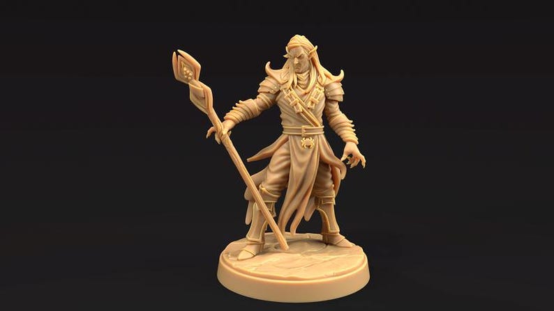 Nezznar Black Spider Drow Mage Dungeon Classics | the Dragon Trappers ...