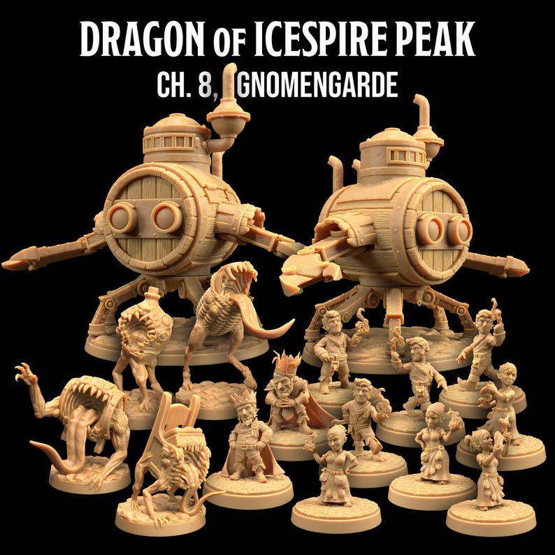 Gnomengarde Dragon of Icespire Peak Dnd Miniatures | the Dragon ...