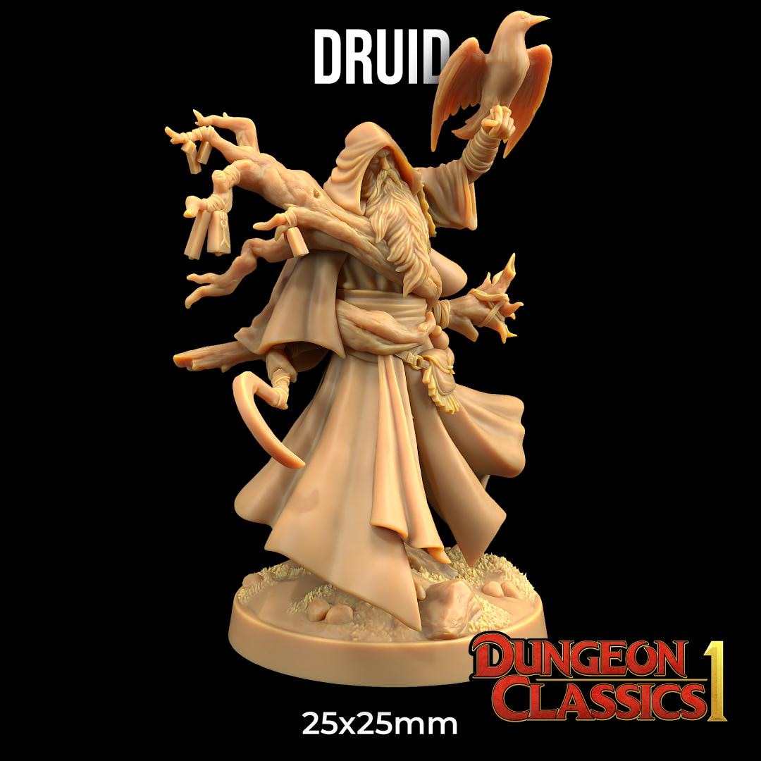 Druid Dungeon Classics | the Dragon Trappers Lodge | 32mm Scale ...