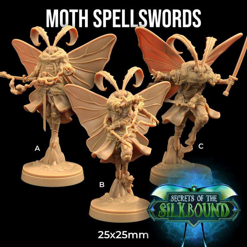 Moth Spell Swords Secrets of the Silkbound | the Dragon Trappers Lodge ...