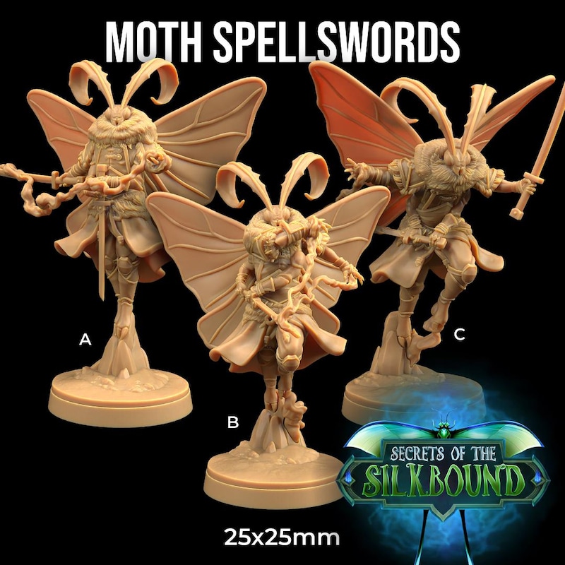 Wargames Miniature Moth - Etsy