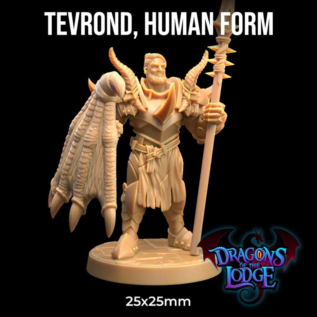 Tevrond Human Form Dragons of the Lodge | the Dragon Trappers Lodge ...