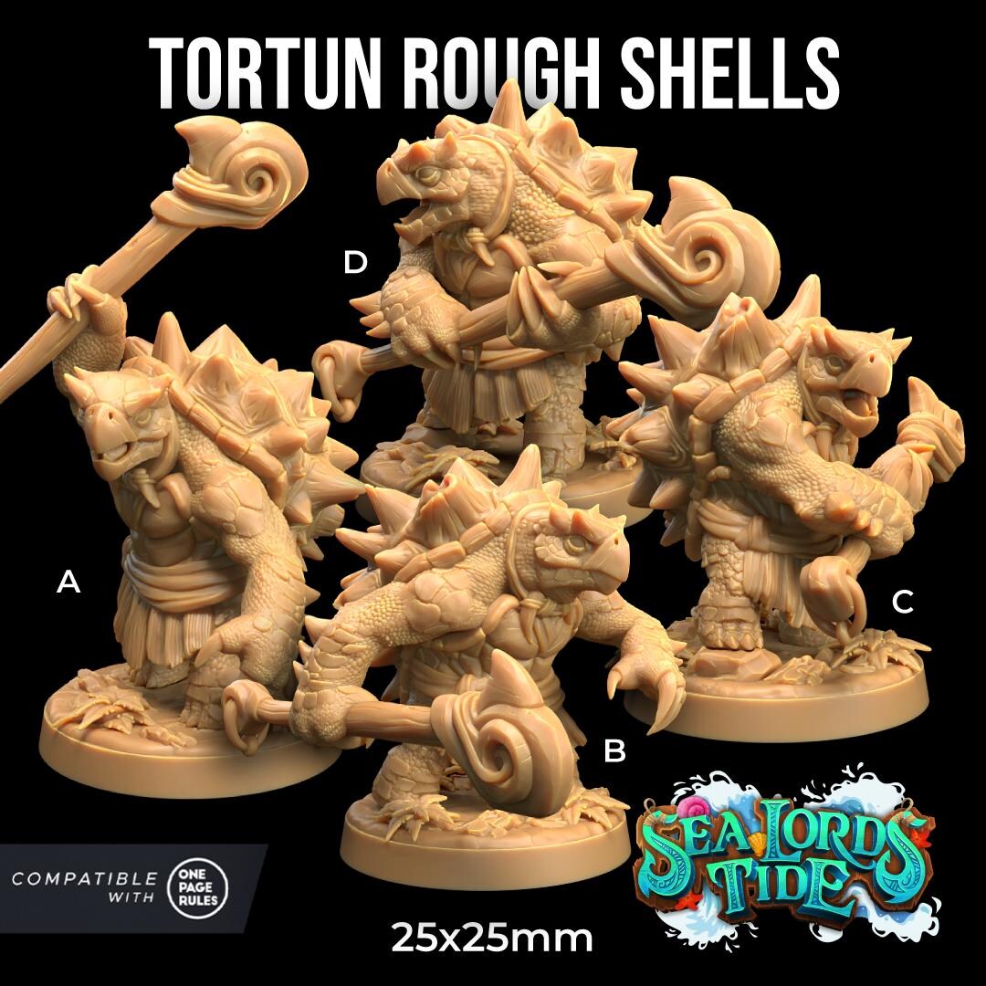 Tortun Rough Shells Turtlefolk Sea Lord Tide | the Dragon Trappers ...