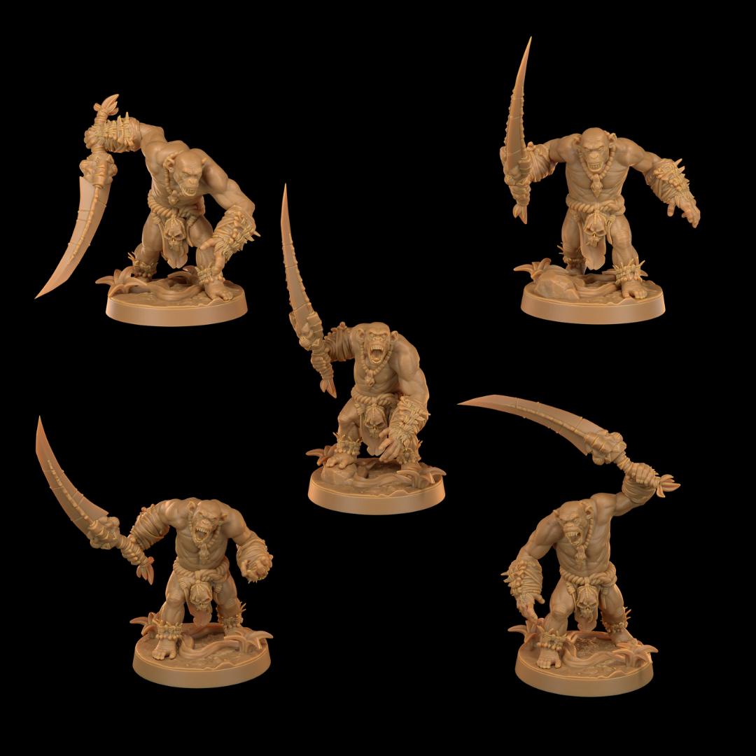 Bobokai Screamers Ape Monkey Simiax Legions | the Dragon Trappers Lodge ...