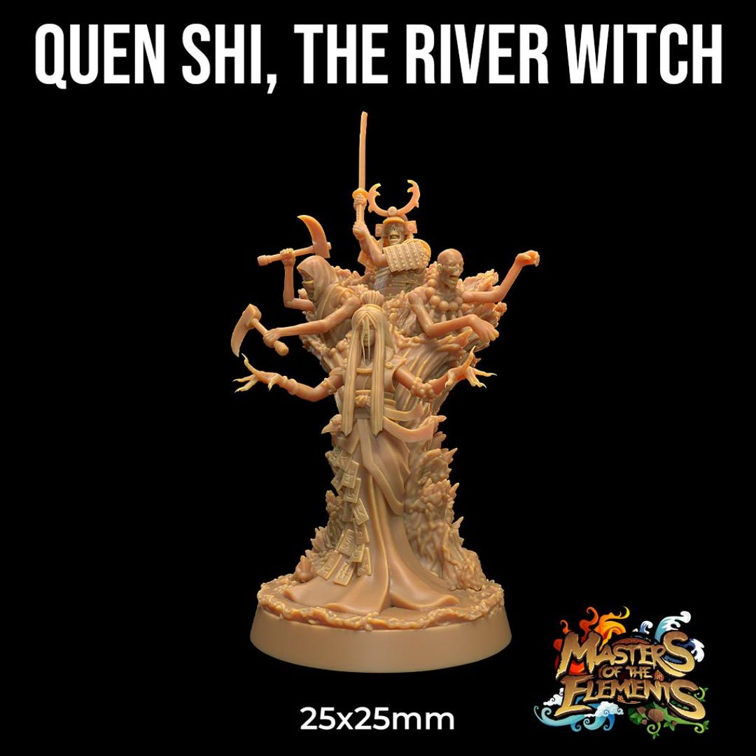 Quen Shi River Witch Master of the Elements |the Dragon Trappers Lodge ...
