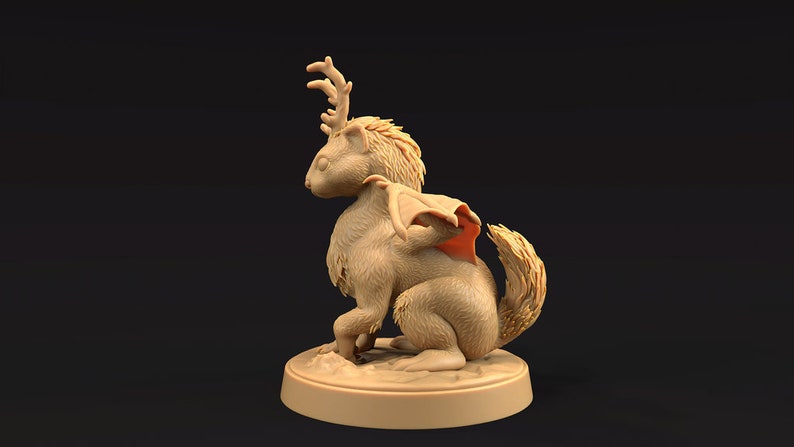 Forest Drake Cute Nature Tiny Dragon | the Dragon Trappers Lodge | 32mm ...