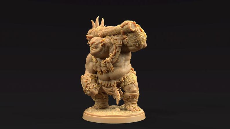 Ogre Dungeon Classics Monster | the Dragon Trappers Lodge | 32mm Scale ...