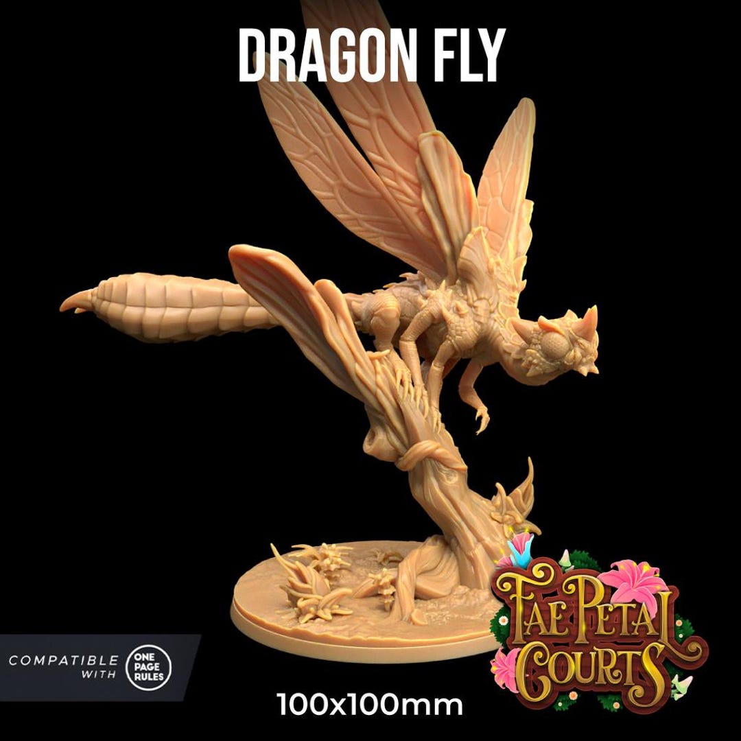 Dragonfly Flower Fae Petal Courts Army | the Dragon Trappers Lodge ...