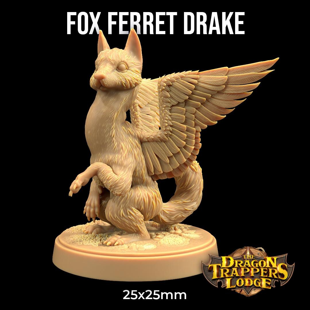 Ferret Drake Fox Cute Nature Tiny Dragon | the Dragon Trappers Lodge ...
