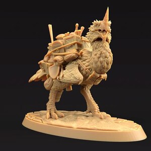 Axe Beak Prehistoric Bird Dnd Mini for Dungeons and Dragons Miniature ...