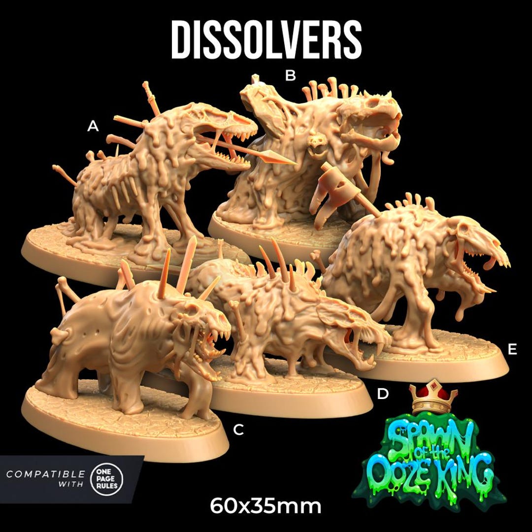 Dissolvers Spawn of the Ooze King | the Dragon Trappers Lodge | 32mm ...
