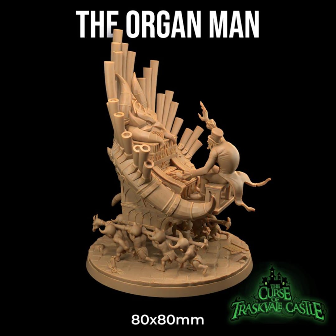 The Organ Man Piano Curse Traskvale Castle | the Dragon Trappers Lodge ...