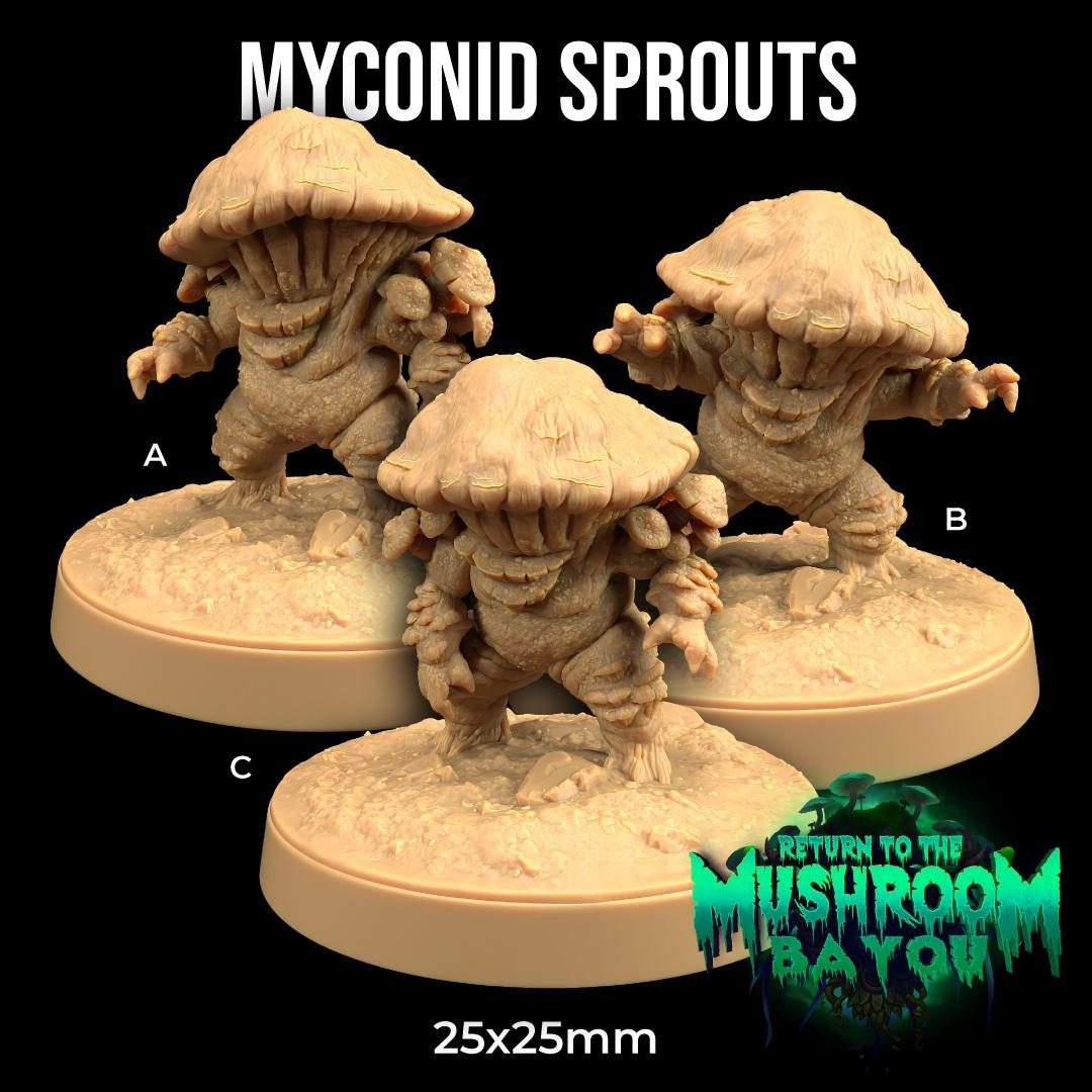 Myconid Sprouts Young Fungus Mushroom Bayou | the Dragon Trappers Lodge ...