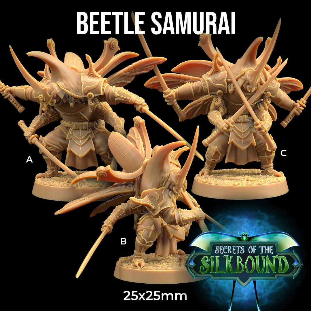 Beetle Samurai Mini Secrets of the Silkbound | the Dragon Trappers ...