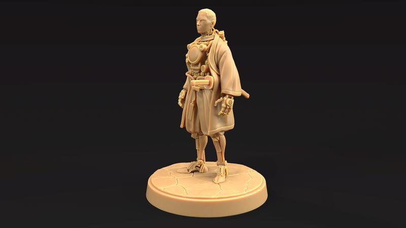 Genshiro Mechanical Marvel Legends of Artifice Dnd Mini for Dungeons ...