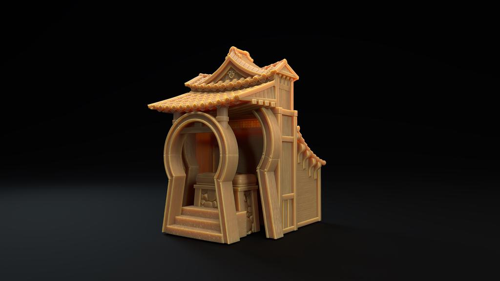 Yokai Shrine House Temple Japanese Asian | the Dragon Trappers Lodge ...