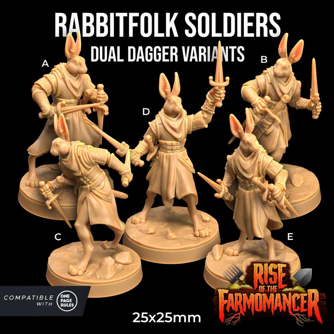 Rabbitfolk Soldiers Troops Rise Farmomancer | the Dragon Trappers Lodge ...