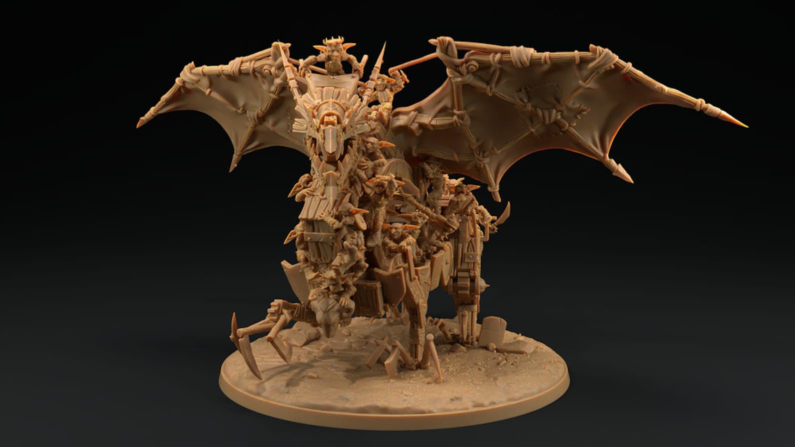 Goblefax Scrap Dragon Slap Goblin Tribe the Dragon Trappers Lodge 32mm ...