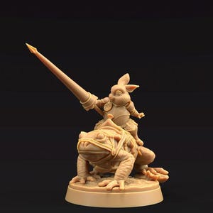 Bunny Fighter Toad Mount Rabbit Frog Rider | the Dragon Trappers Lodge ...