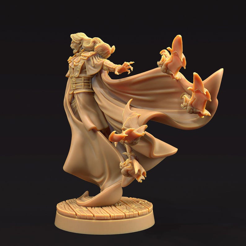 Vampire Male Dnd Mini Dungeon Classics Undead | the Dragon Trappers ...