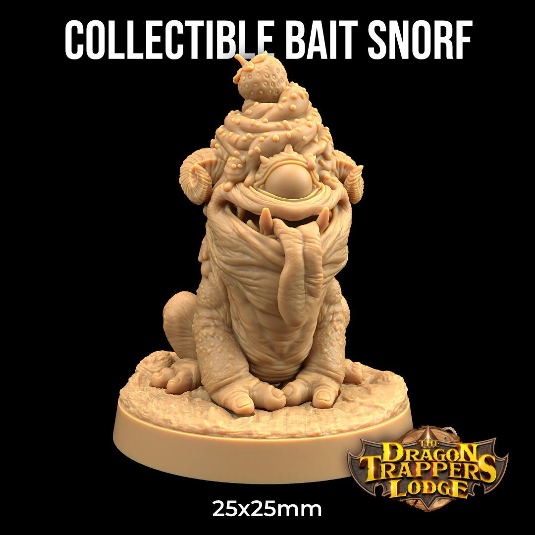 Bait Snorf Collectible Ice Cream Monster Dungeons and Dragons Miniature ...