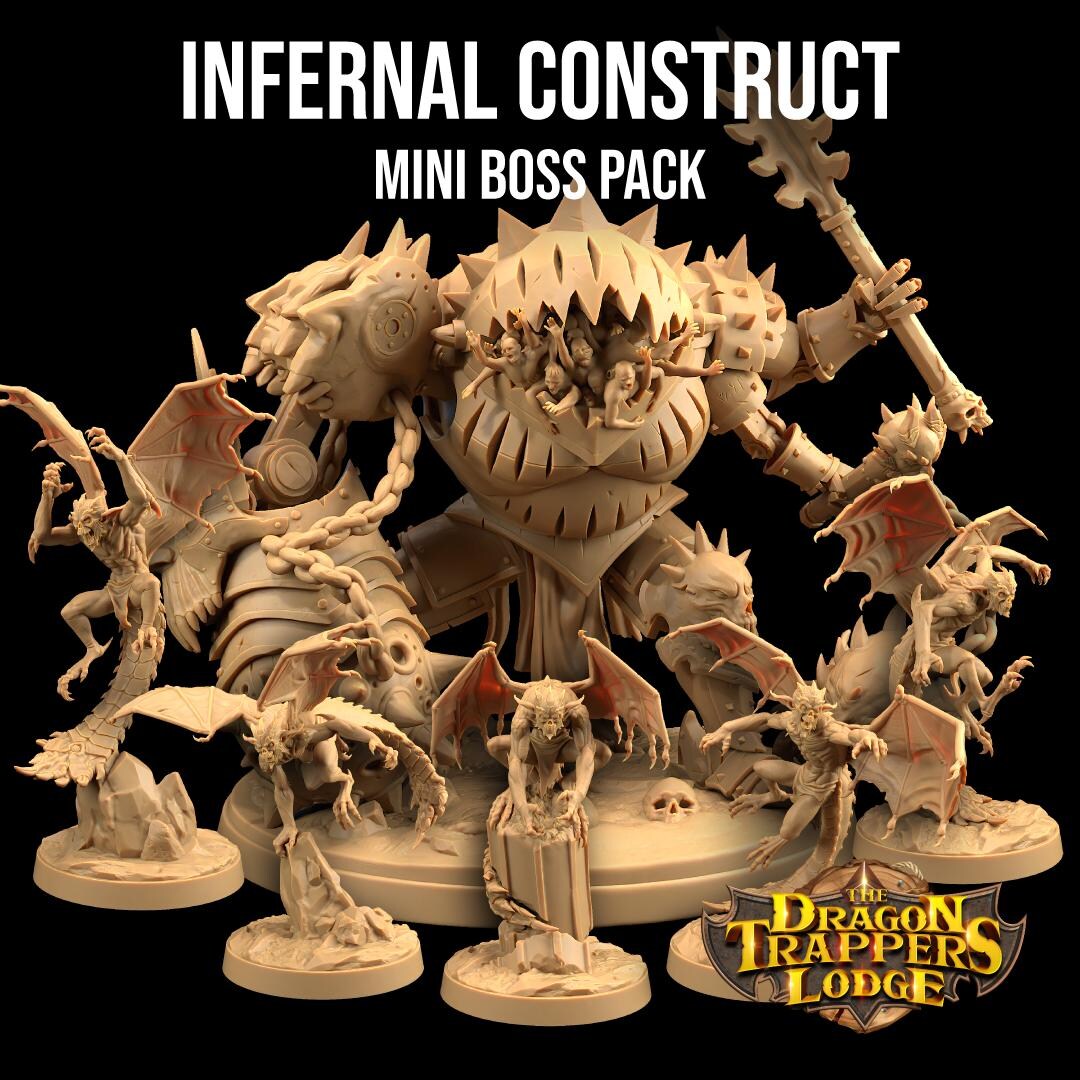 Infernal Construct Mini Boss Pack Imp | the Dragon Trappers Lodge ...